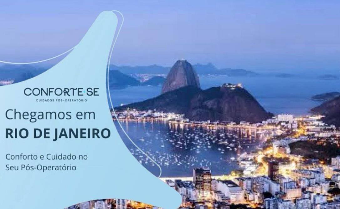 Conforte-Se Rio de Janeiro: Inovação e Conforto Pós-Operatório ao Seu ...